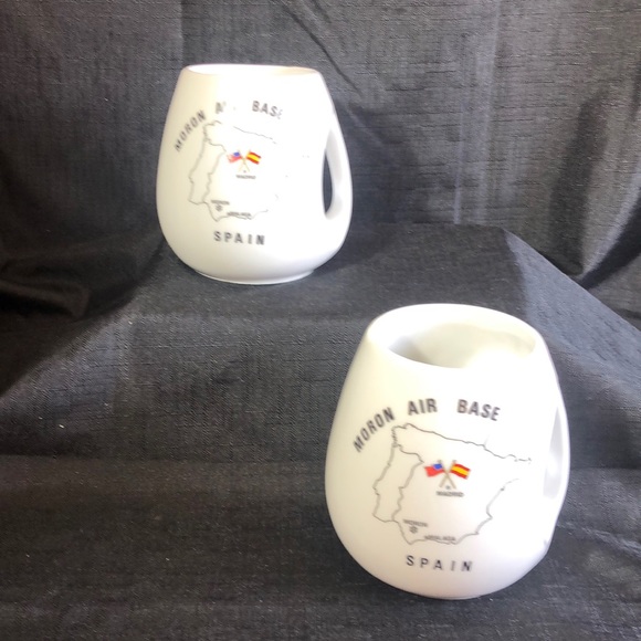 Source Unknown | Dining | Vintage Coffee Cups Moran Air Base Spain ...